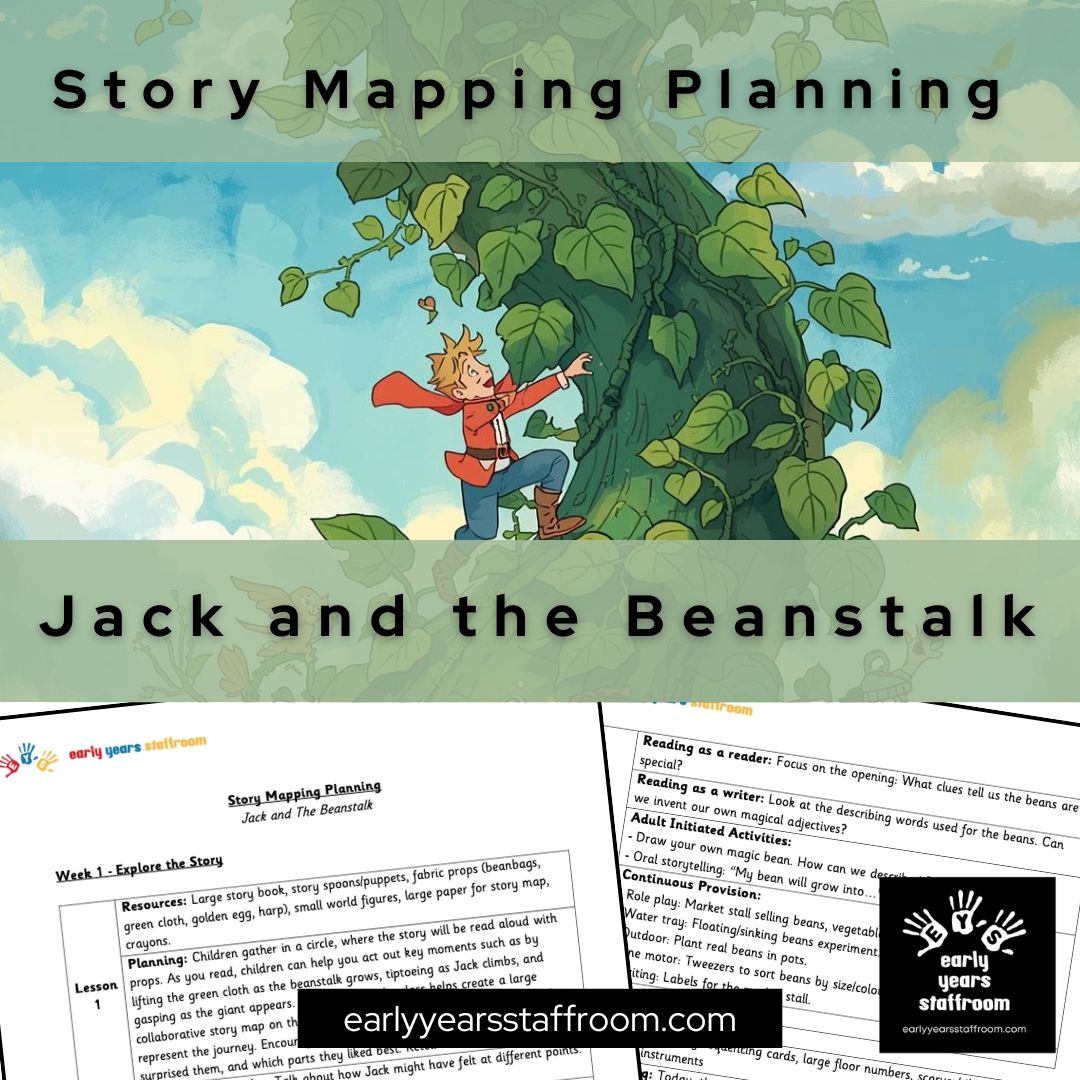 Jack and the Beanstalk Story Mapping Planning